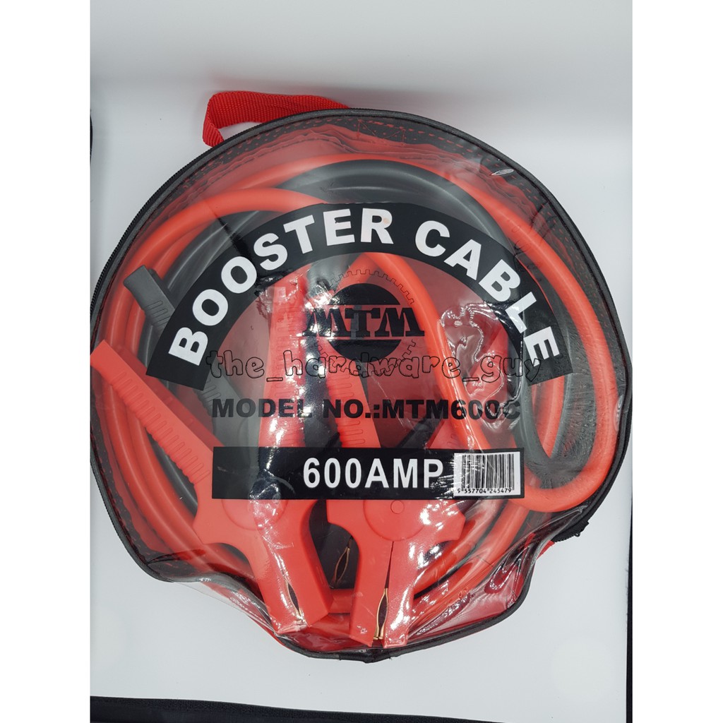 MTM 600AMP Heavy Duty Jumpstart / Booster Cables (2.5m) | Shopee Malaysia