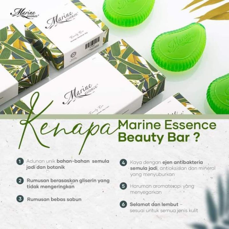 Sabun Marine Essence Bar(Me Bar) (Trial Pack) | Shopee Malaysia
