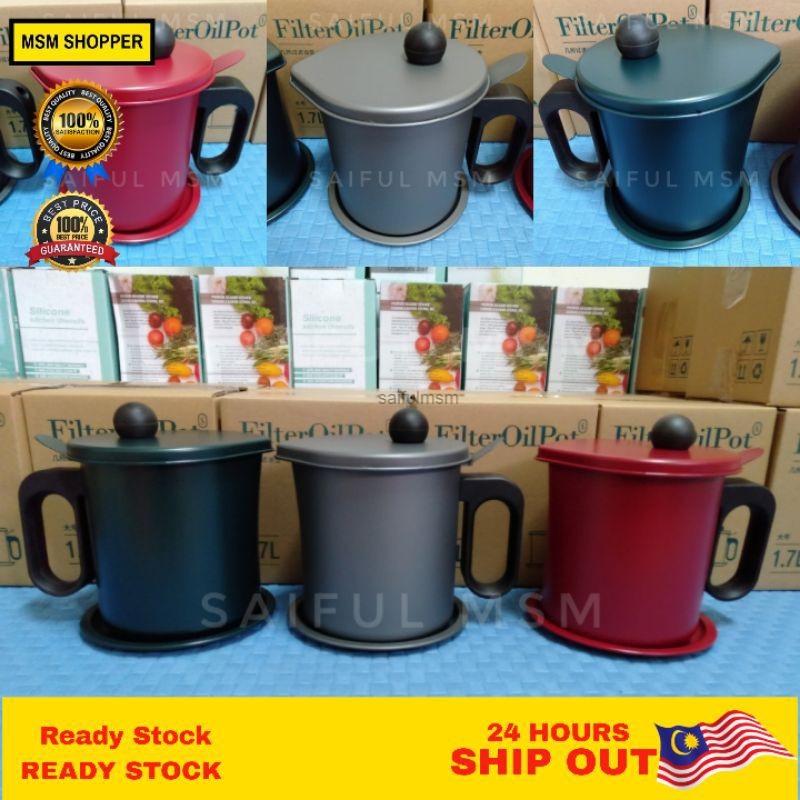 Bekas Penapis Minyak / Oil Filter Pot / Oil Storage / Bekas Menyimpan ...