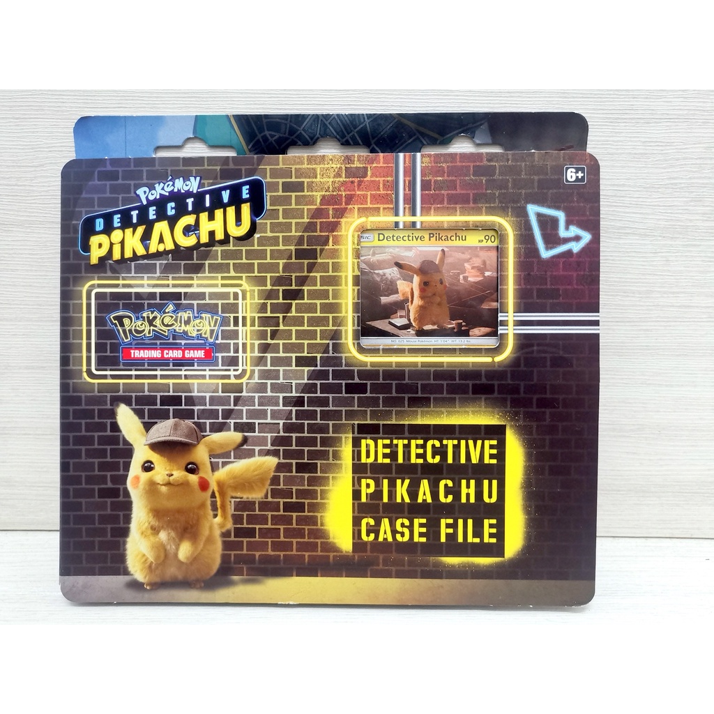 LIMITED EDITION POKEMON DETECTIVE PIKACHU TRADING CARDS CASE FILE WITH ...