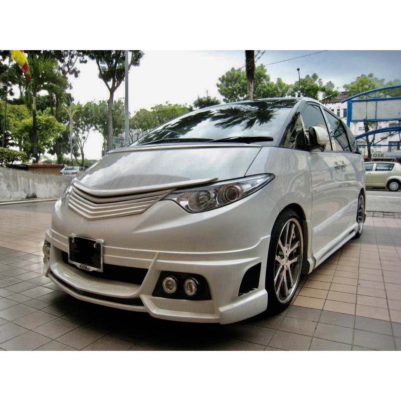 Toyota estima acr50 black bison bodykit body kit 2006 - 2011 front rear ...