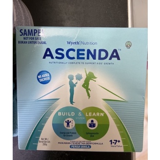 Ascenda milk 1-7 years 200gm sample trial susu milk baby toddler child ...