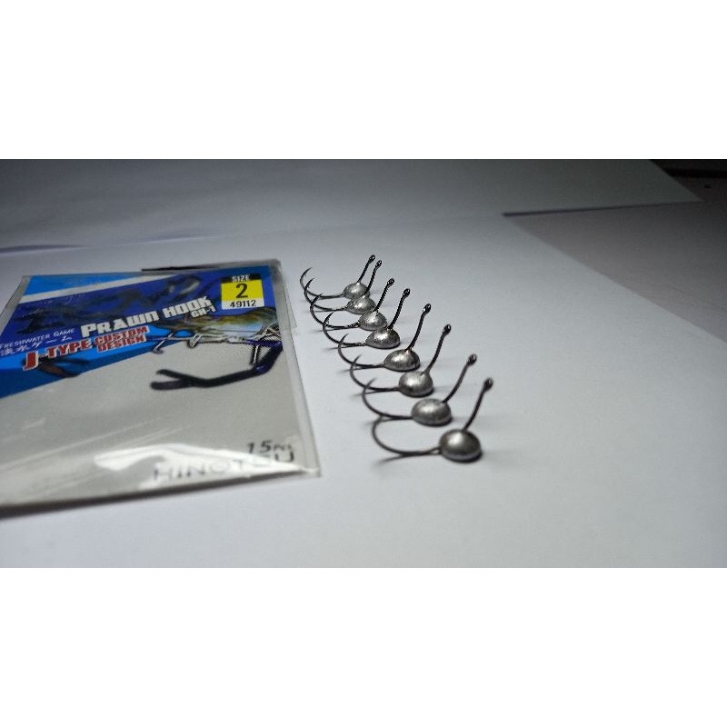 mata kail udang galah Hinotsu J-type saiz 2 | Shopee Malaysia