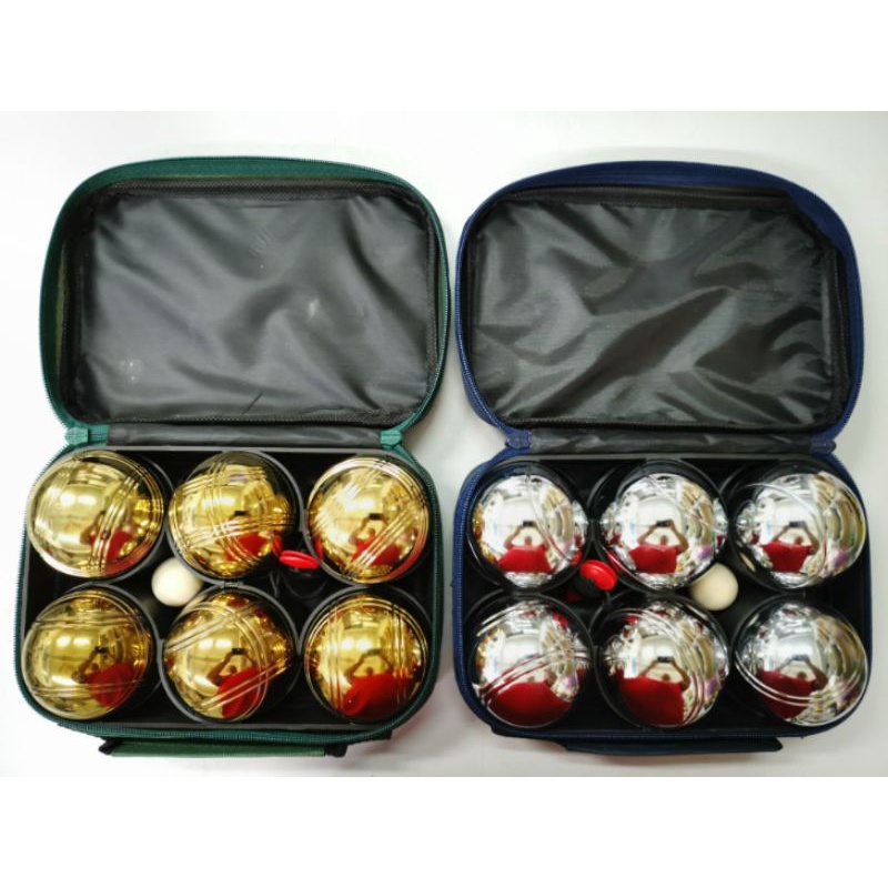 Petanque 6 balls set GOLD/SILVER | Shopee Malaysia