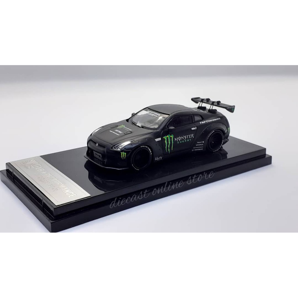 TIME MODEL Nissan GTR R35 Monster Energy GT Wing | Shopee Malaysia