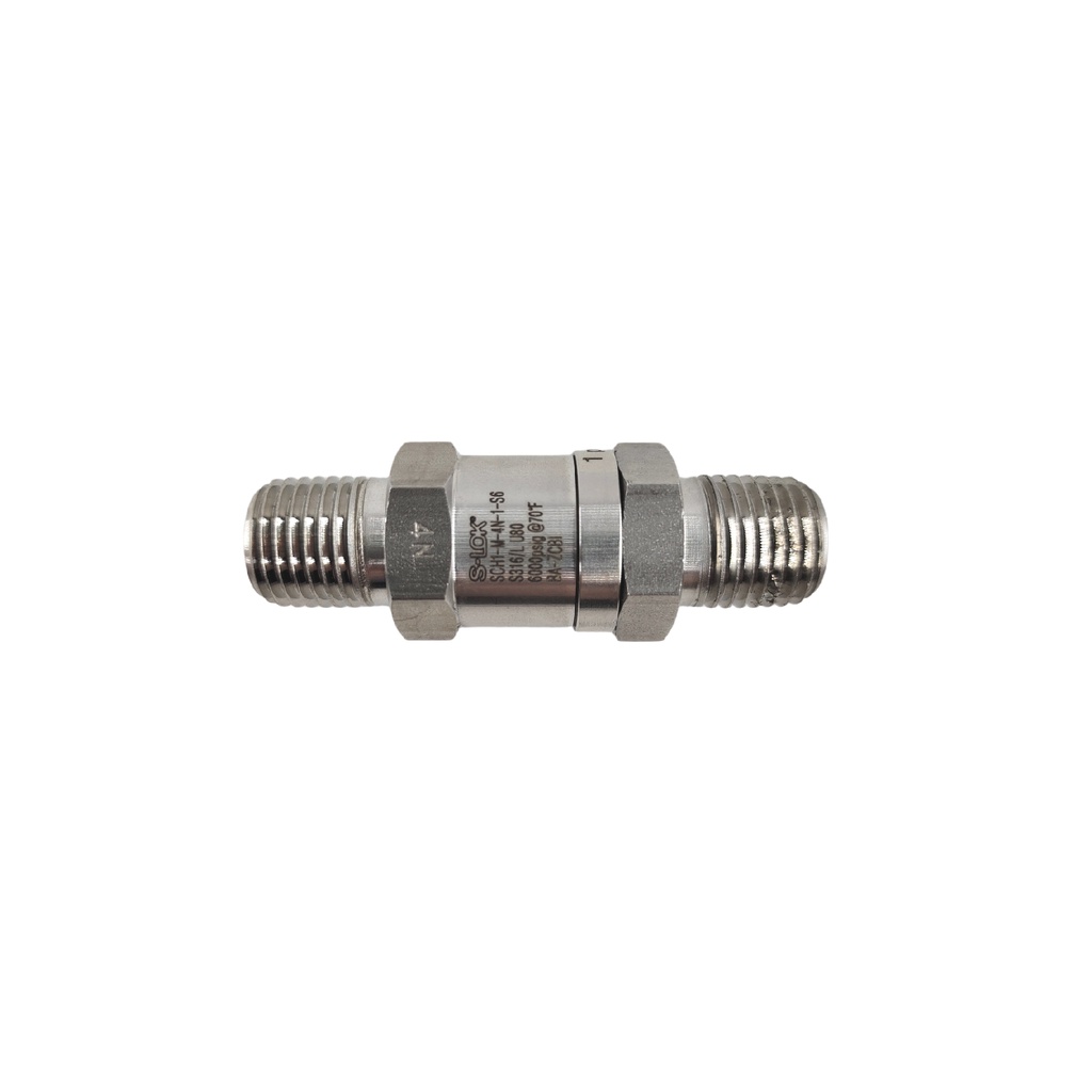 [100% Original] S-LOK 316 Stainless Steel - SCH60 High Pressure Check ...