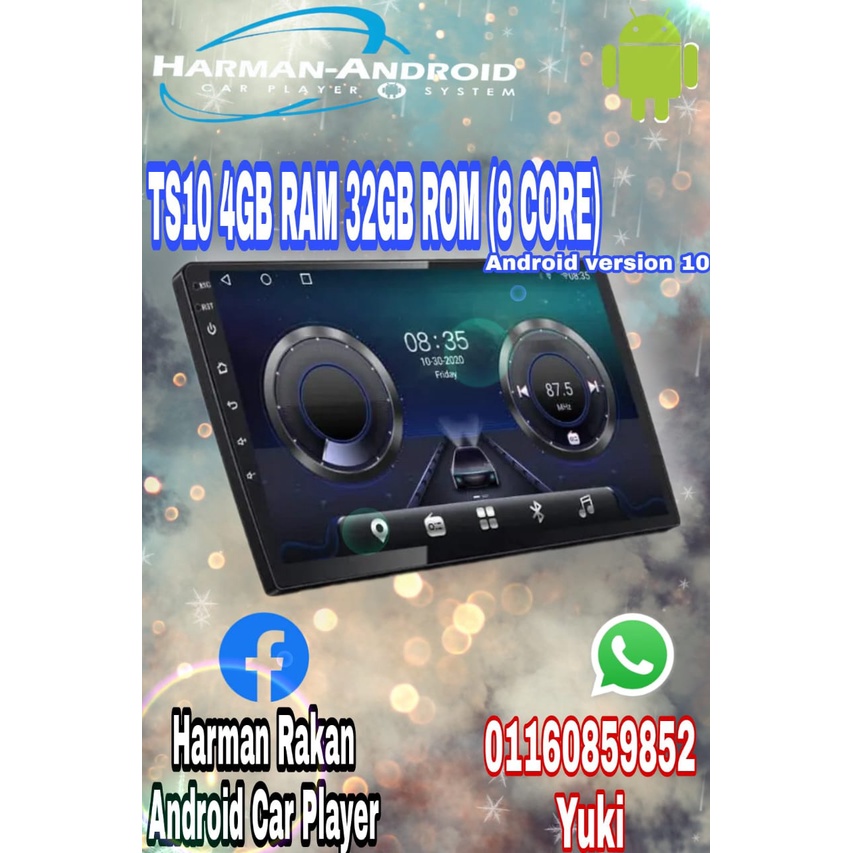 Android Car Player TS10 4GB RAM 32GB ROM | Shopee Malaysia