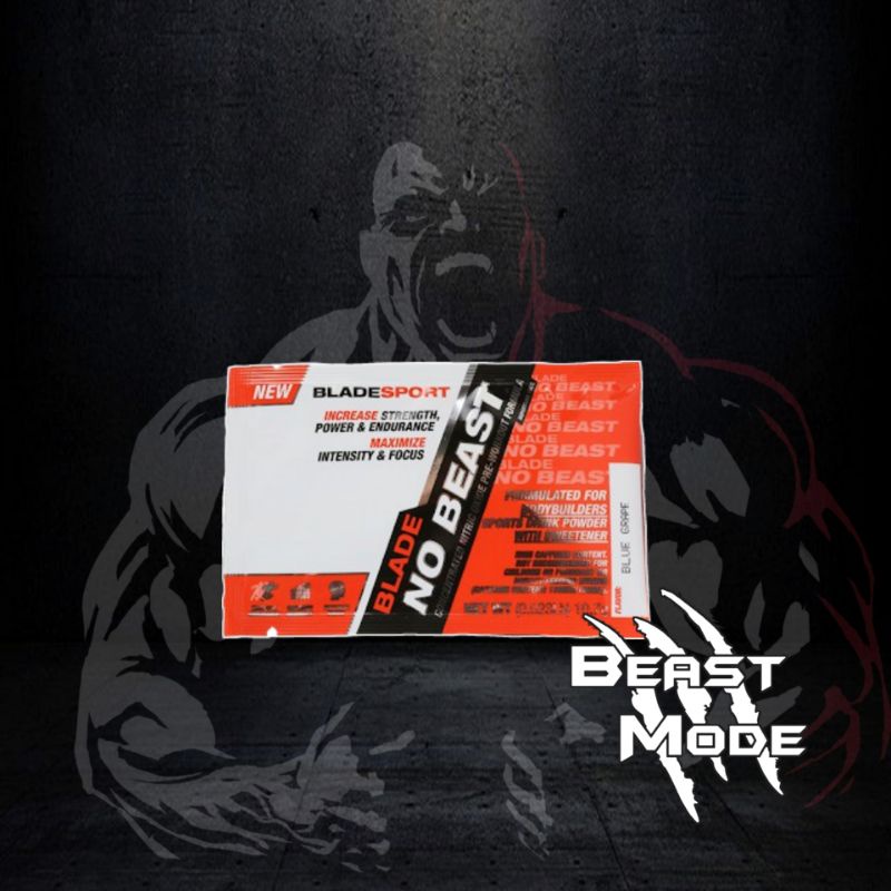 Blade Sport NO Beast Pre-Workout (Sachet) | Shopee Malaysia