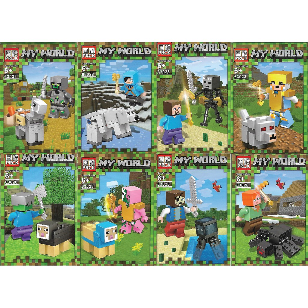 PRCK MY WORLD MINECRAFT (LEGO COMPATIBLE) | Shopee Malaysia