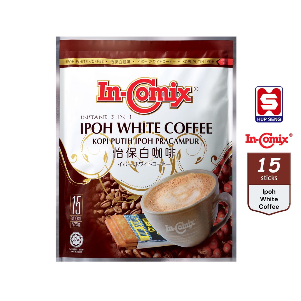 In-Comix Ipoh White Coffee (35 x 15 Sticks) | Shopee Malaysia