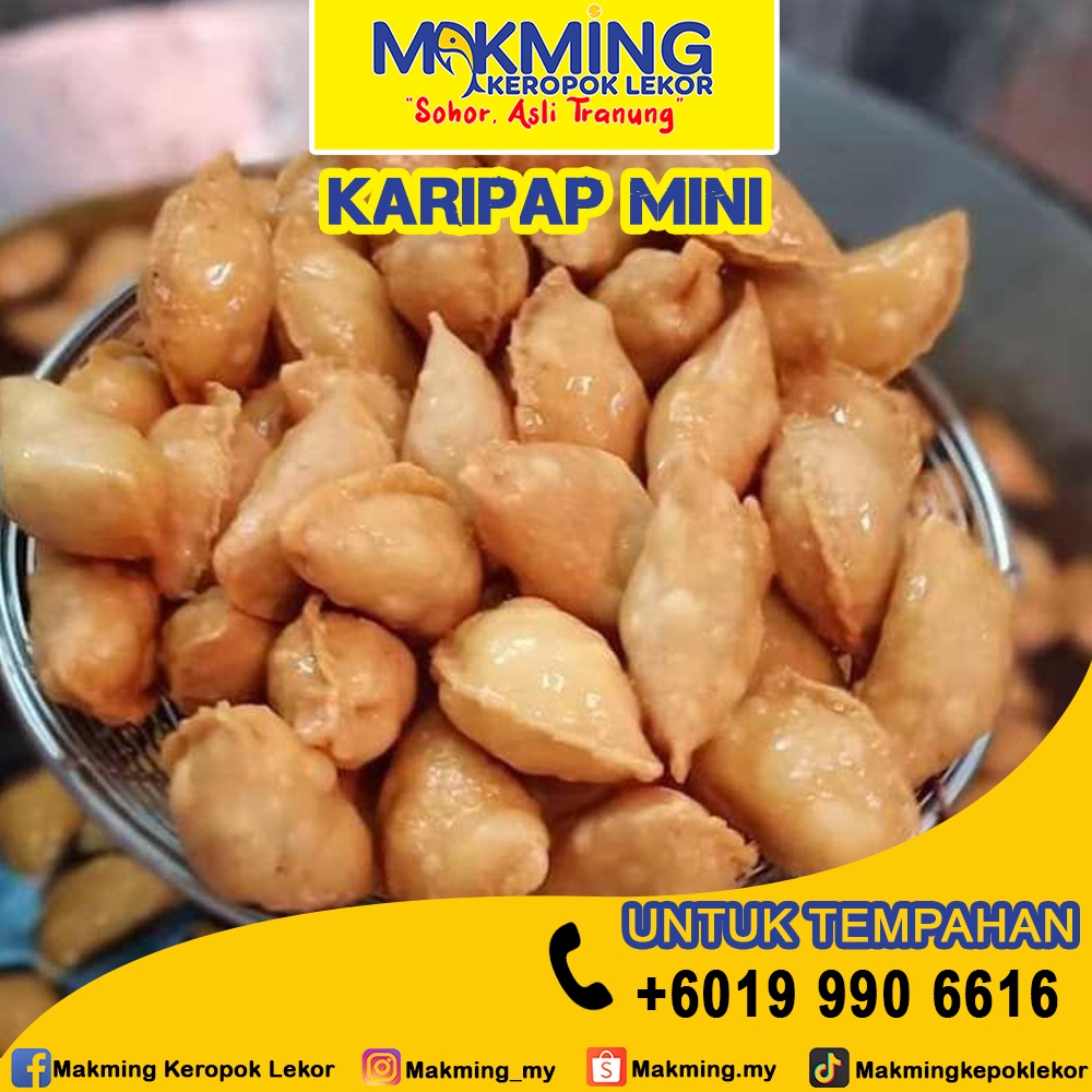 KARIPAP MINI KARIPAP INTI IKAN KARIPAP MINI ORIGINAL 100 BIJI | Shopee ...