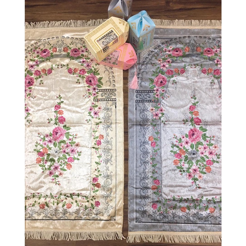 Sejadah Turkey Doorgift With Box Sejadah Hantaran Exclusive Prayer Mat ...