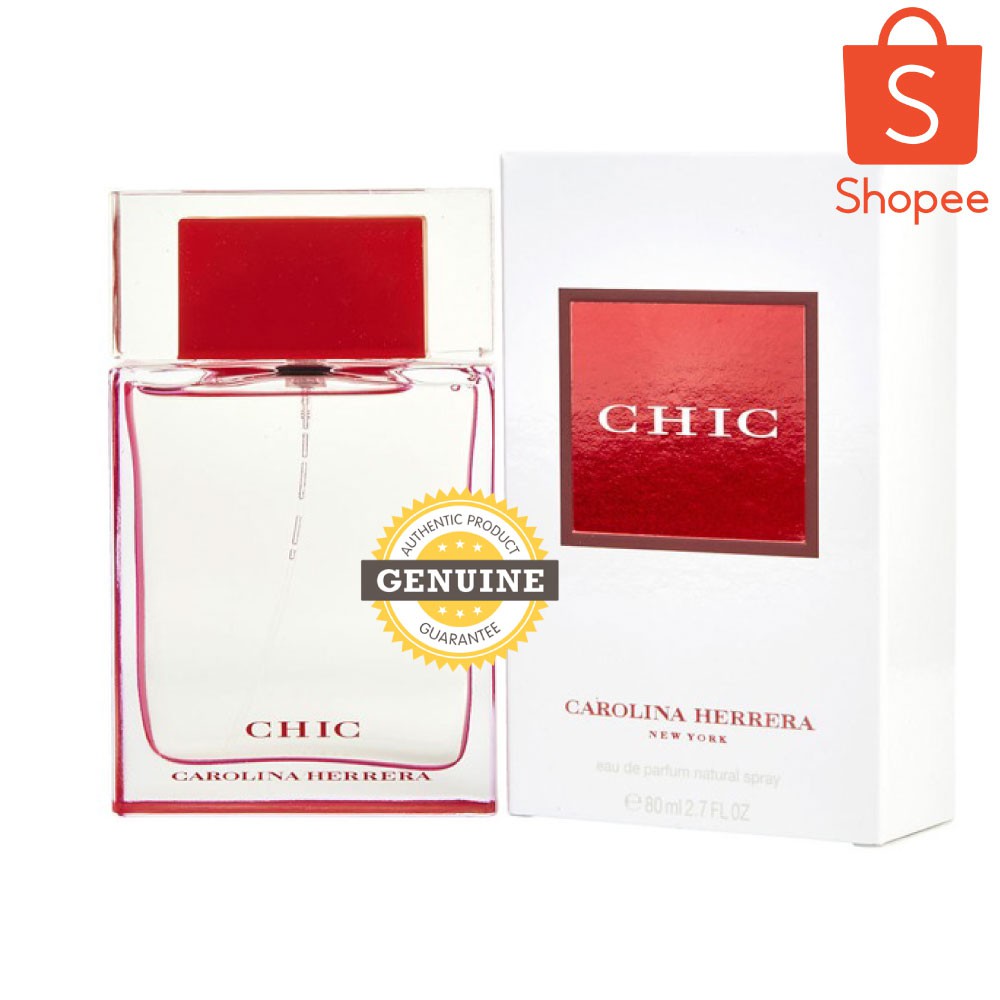 CAROLINA HERRERA CHIC EDP FOR WOMEN 80ml | Shopee Malaysia