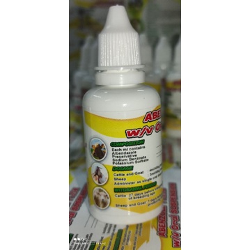 UBAT CACING ABENZOLE REPACK 30ML | Shopee Malaysia