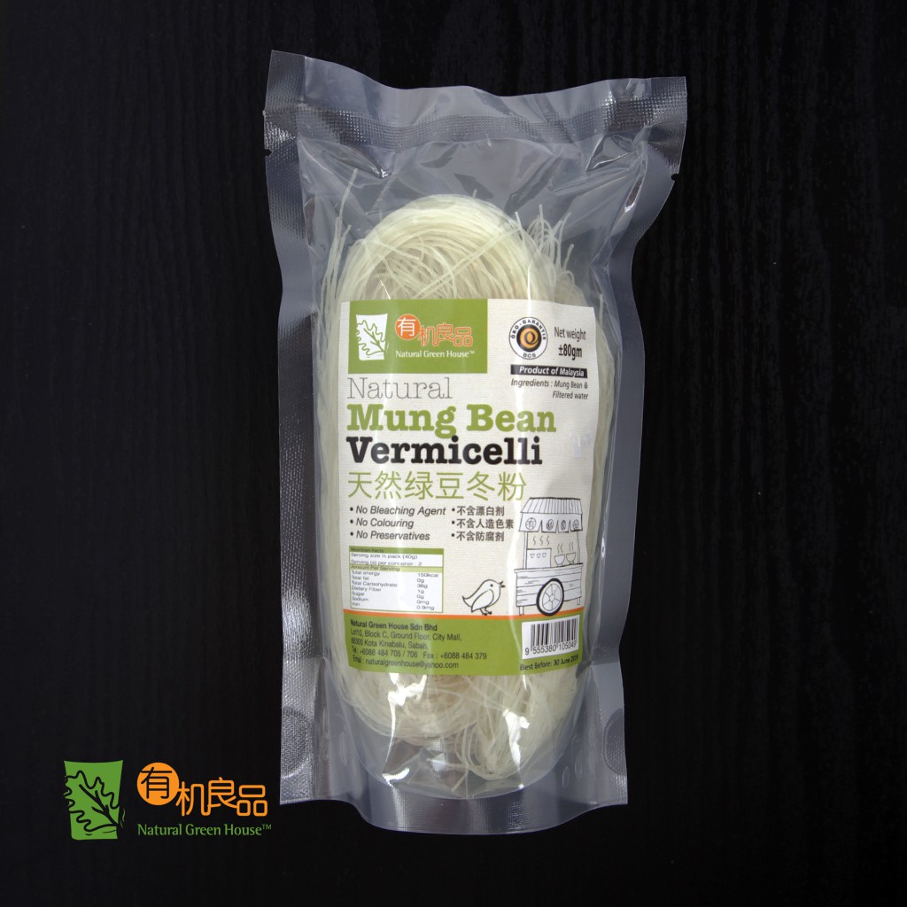 Natural Mung Bean Vermicelli 80gm | Shopee Malaysia