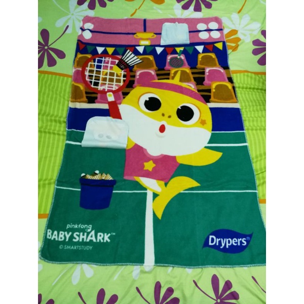 Drypers Pinkfong Baby shark Hogi blanket selimut | Shopee Malaysia