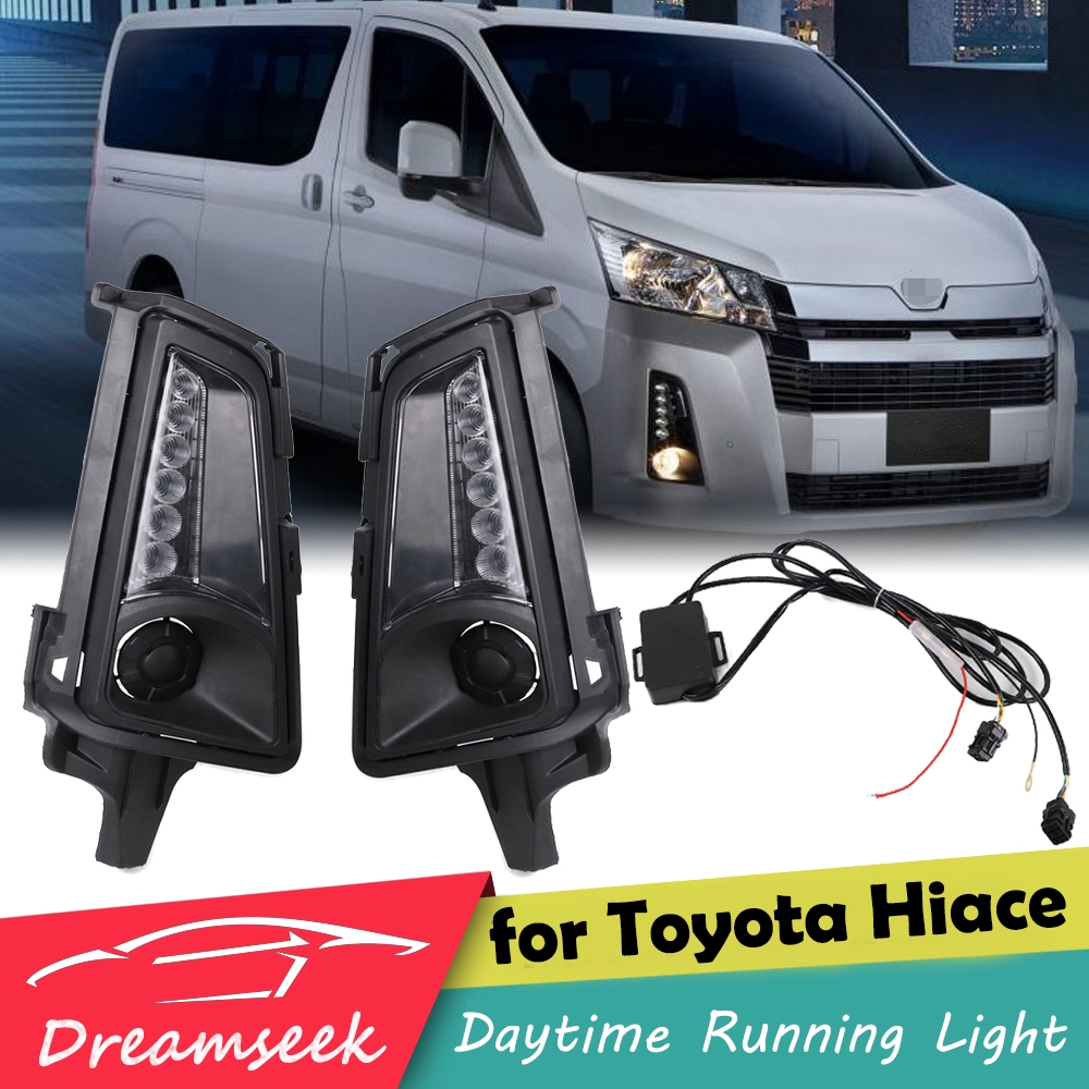 Led drl day light for toyota hiace 2019+ daytime running light fog lamp ...