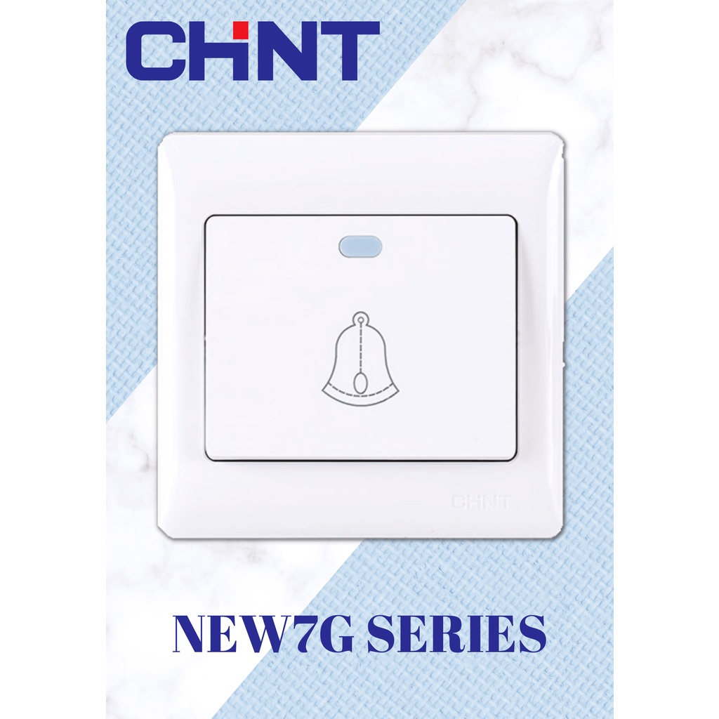 CHINT New7G 1 Gang Doorbell Pushbutton Switch | Shopee Malaysia