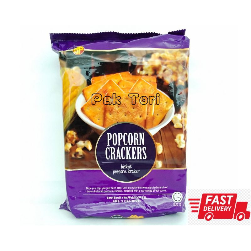 popcorn popcorn caramel SHOON FATT Popcorn Crackers (430g) | Shopee ...