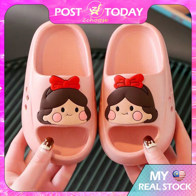 🇲🇾READY STOCK🇲🇾 Cute Girl Slipper Selipar Perempuan Kids Slipper Boy ...