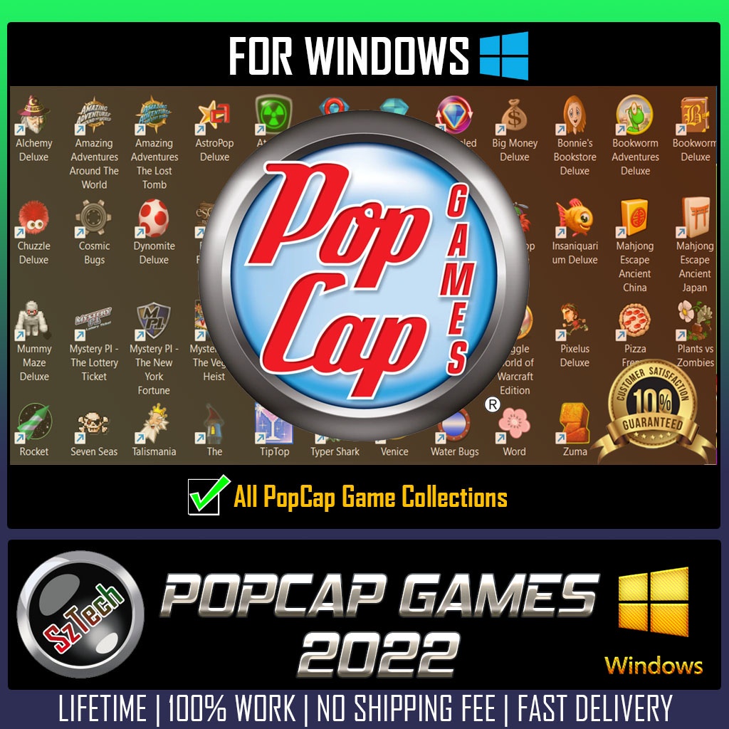 PopCap Games Collection | Cheap & Fast Service | The best Childhood ...
