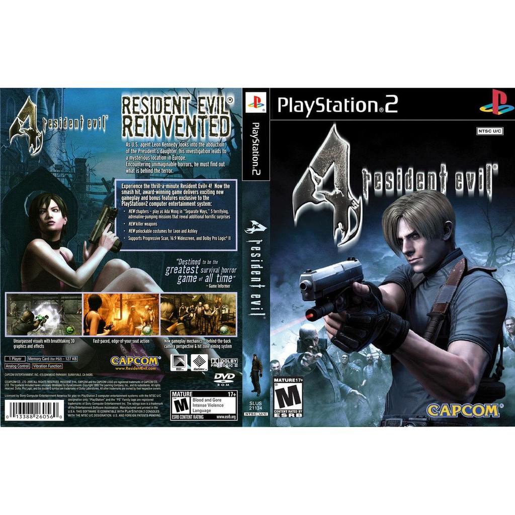 PS2 GAMES COLLECTION RESIDENT EVIL 4 (CD VERSION) | Shopee Malaysia