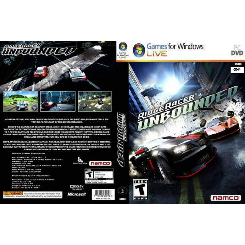 (PC) Ridge Racer Unbounded | Shopee Malaysia