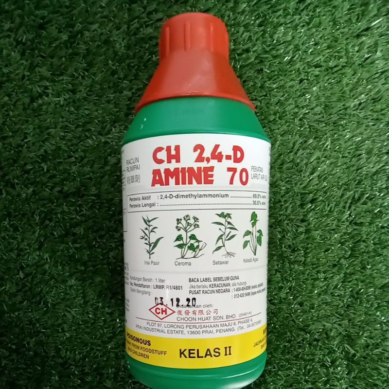 CH amine 70 racun rumput dalam bendang 1 liter | Shopee Malaysia