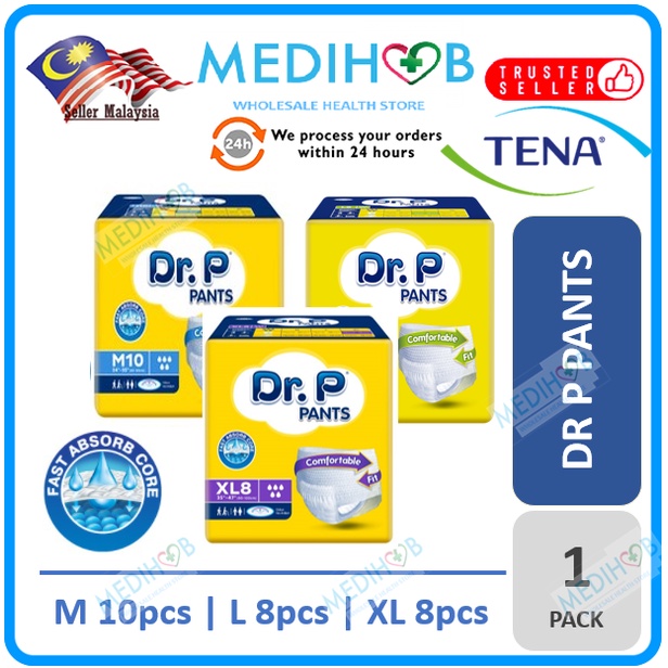 [VALUE BUY] DR.P Pants Adult Pants M 10'S / L 9'S / XL 8'S | Shopee ...
