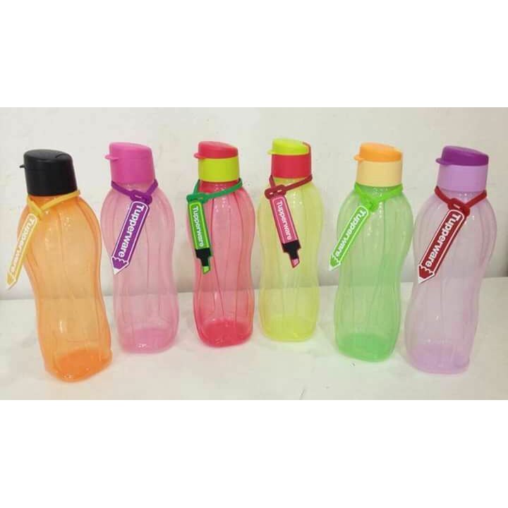 Random: Tupperware Flip Top Eco Bottle 750ml botol air 750ml water ...