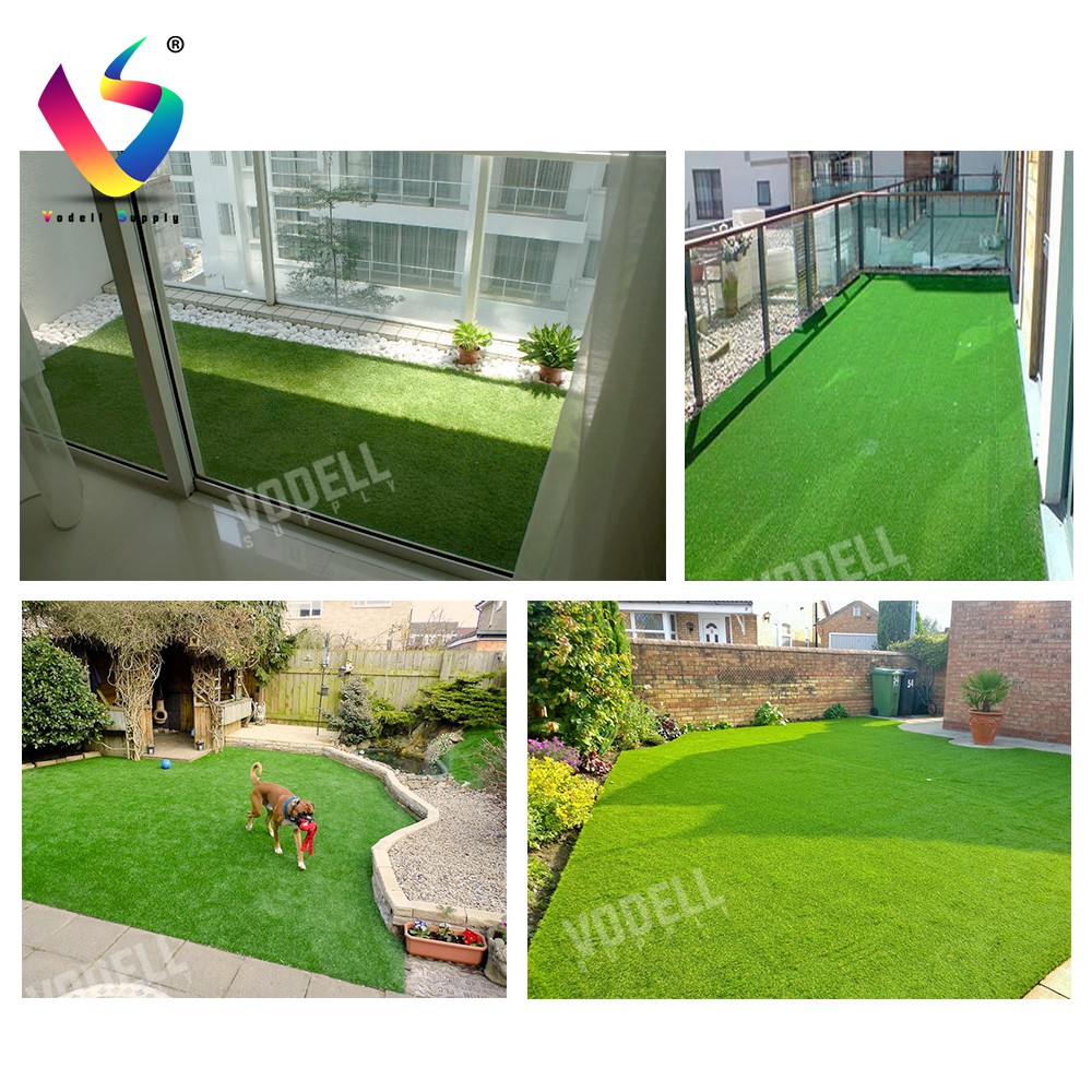 【1M X 1M】25MM NATURAL GREEN ARTIFICIAL GRASS FAKE SYNTHETIC RUMPUT ...