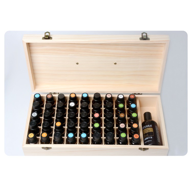 45 Slots+1 doTERRA Essential Oil Wooden Box Storage Box / 45+1格可放椰子油 多特 ...