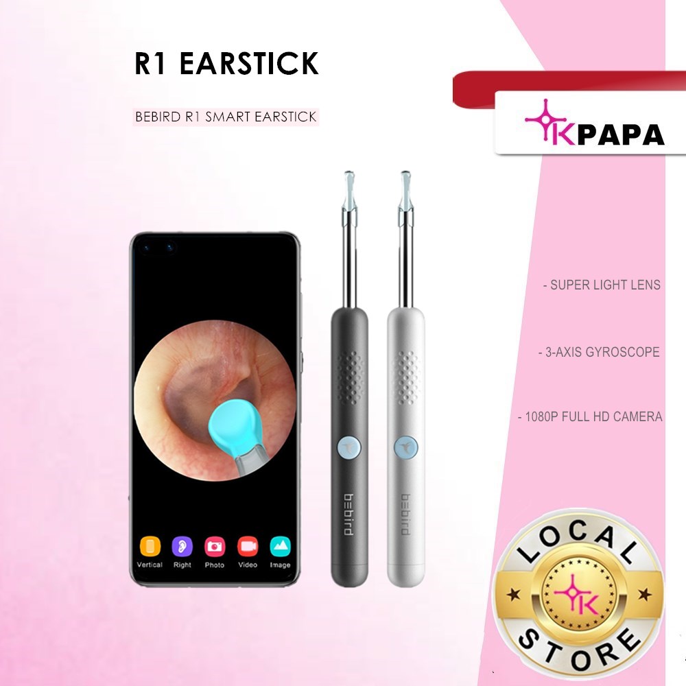 Bebird R1 Wireless Intelligent Visual Ear Stick Ear Picker 300W High ...