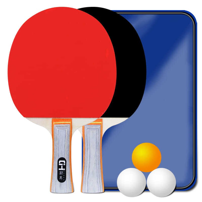 Genuine table tennis racket horizontal shot pen-hold grip double ...