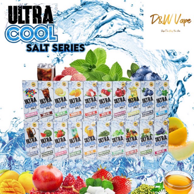 Original ultra cool s@lt juice series fruity cool s@lt juice 10ml | BeeCost