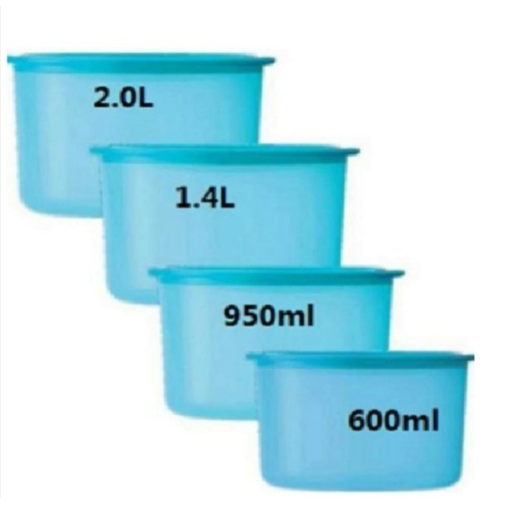 Tupperware One Touch 600ml or 950Ml | Shopee Malaysia