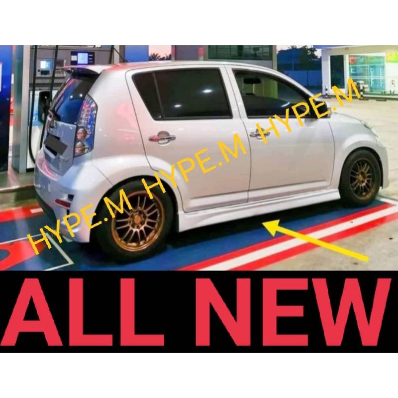 FRP SIDE SKIRT PERODUA MYVI SE SE2 SE 2 HOT SALES SUPER SALES PERODUA ...