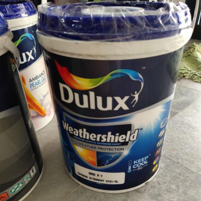 ICI Dulux Weathershield - 5 Liter | Shopee Malaysia