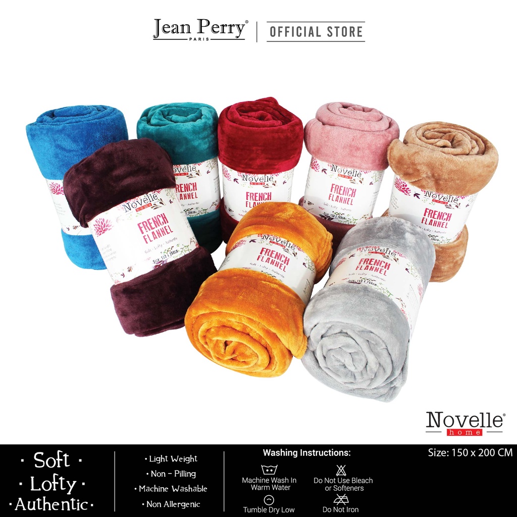 Novelle French Flannel Blanket | Shopee Malaysia