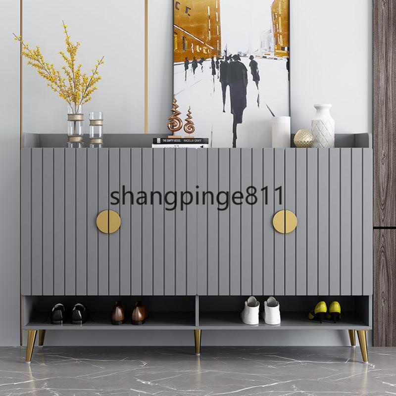 Light luxury shoe cabinet entrance hall entrance cabinet Nordic home ...