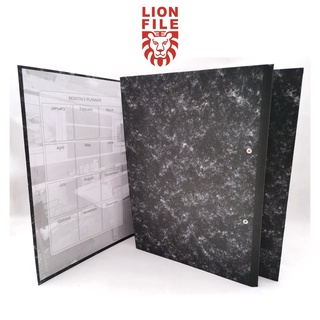 Lion File Single Paper Ring File Binder File/Wire-Clip File/Fail Kulit ...