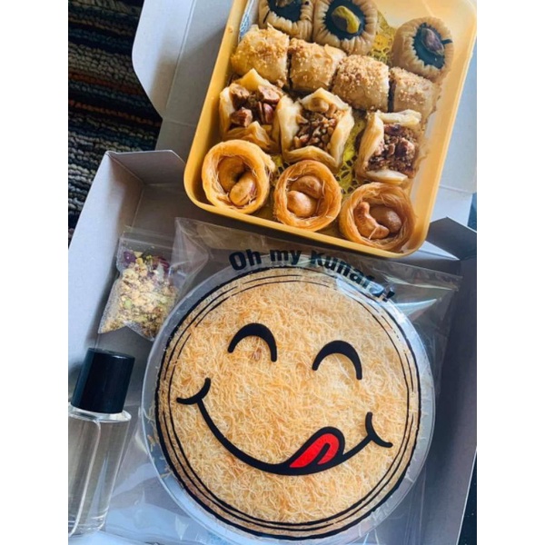 (Kunafa Cheese + Mix Baklava) OHMK Manisan Arab Turki | Shopee Malaysia
