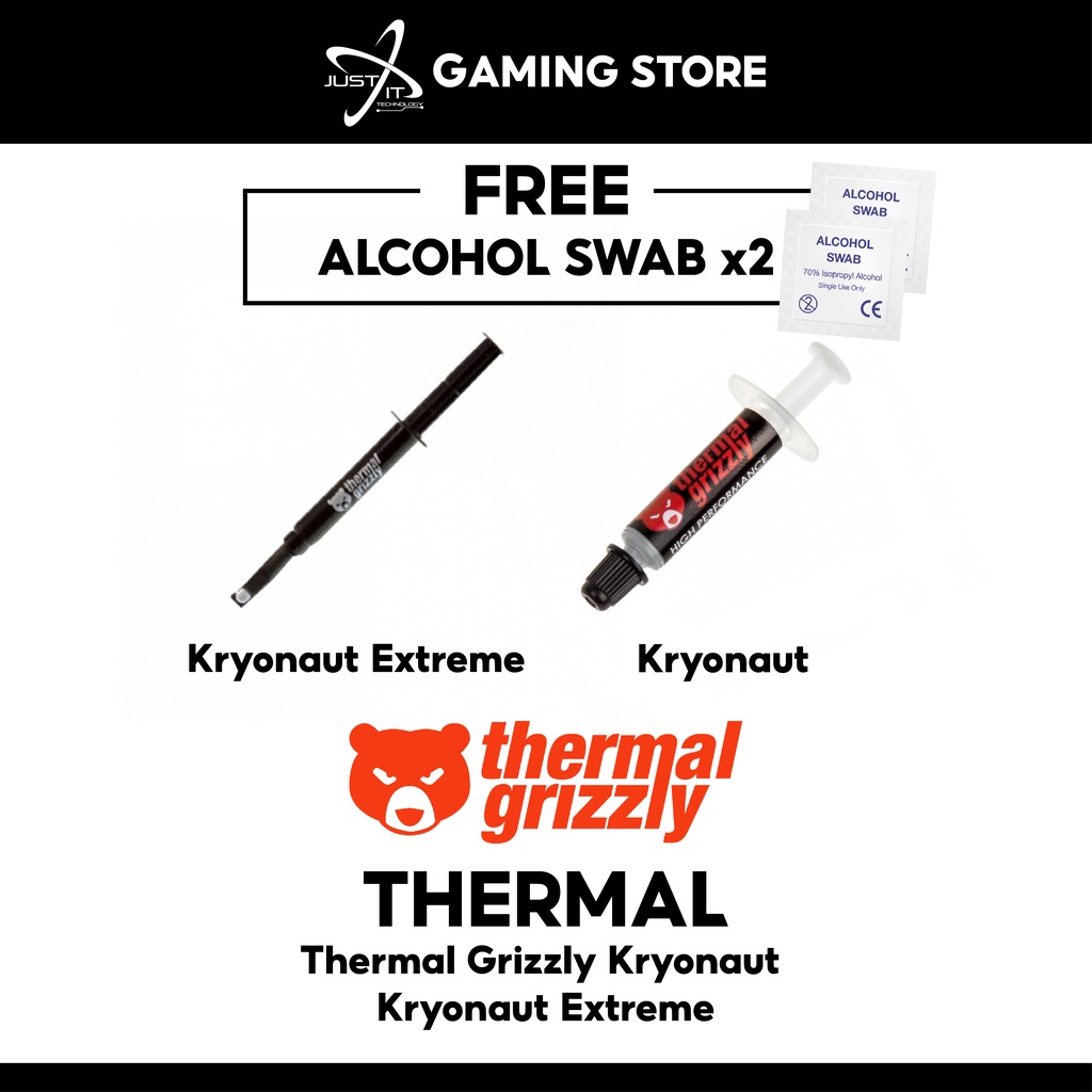 THERMAL GRIZZLY KRYONAUT / EXTREME KRYONAUT ( 1G / 2G / 11.1G ) | Shopee Malaysia