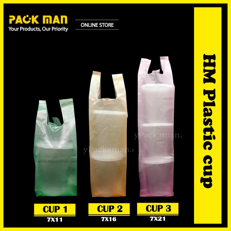 Plastik Cawan Air Bungkus / Plastic Bag Cup 1 / 2/ 3 Cup | Shopee Malaysia