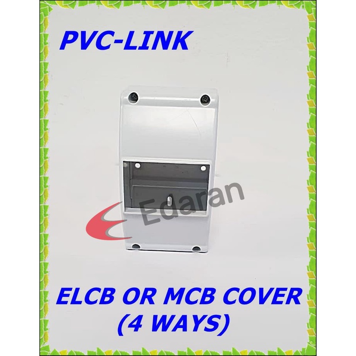 PVC LINK IPLE-4 ELCB COVER OR MCB COVER - 4WAYS(PVC TYPE) | Shopee Malaysia