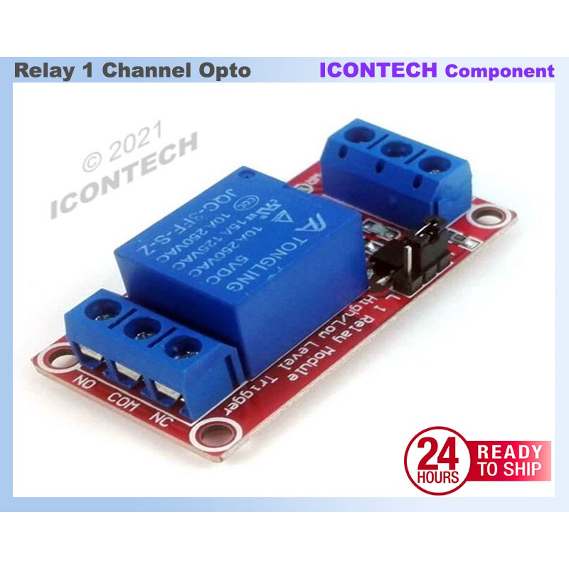 Relay Module 1 Channel 2 Channel 4 Channel with Optocoupler 5V 12V ...
