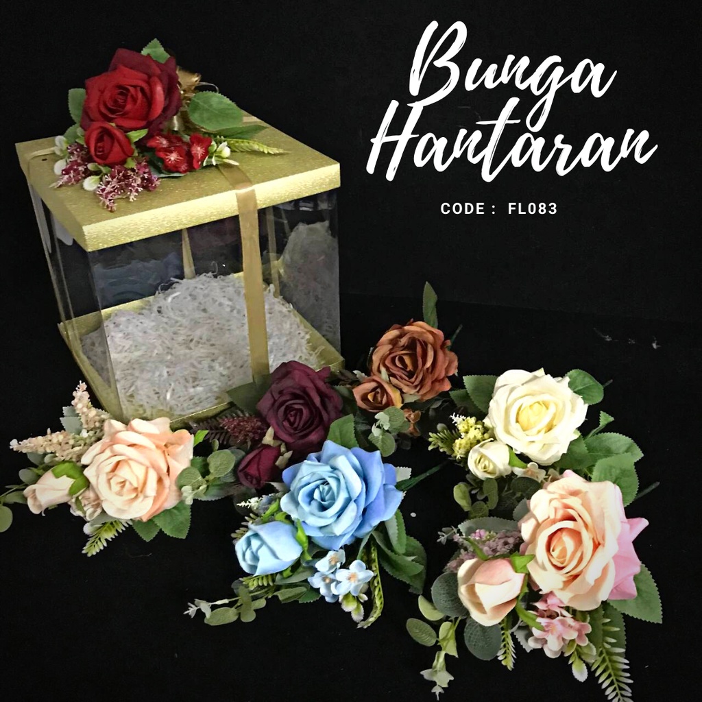 Bunga Hantaran Siap Letak dan Mudah | Letak Atas Kotak Hantaran Tunang ...