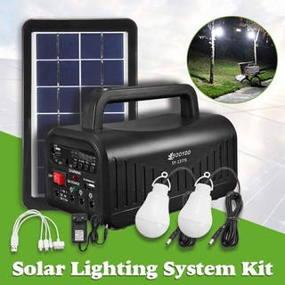 Outdoor Portable solar system Solar Panels Charging Generator Power ...