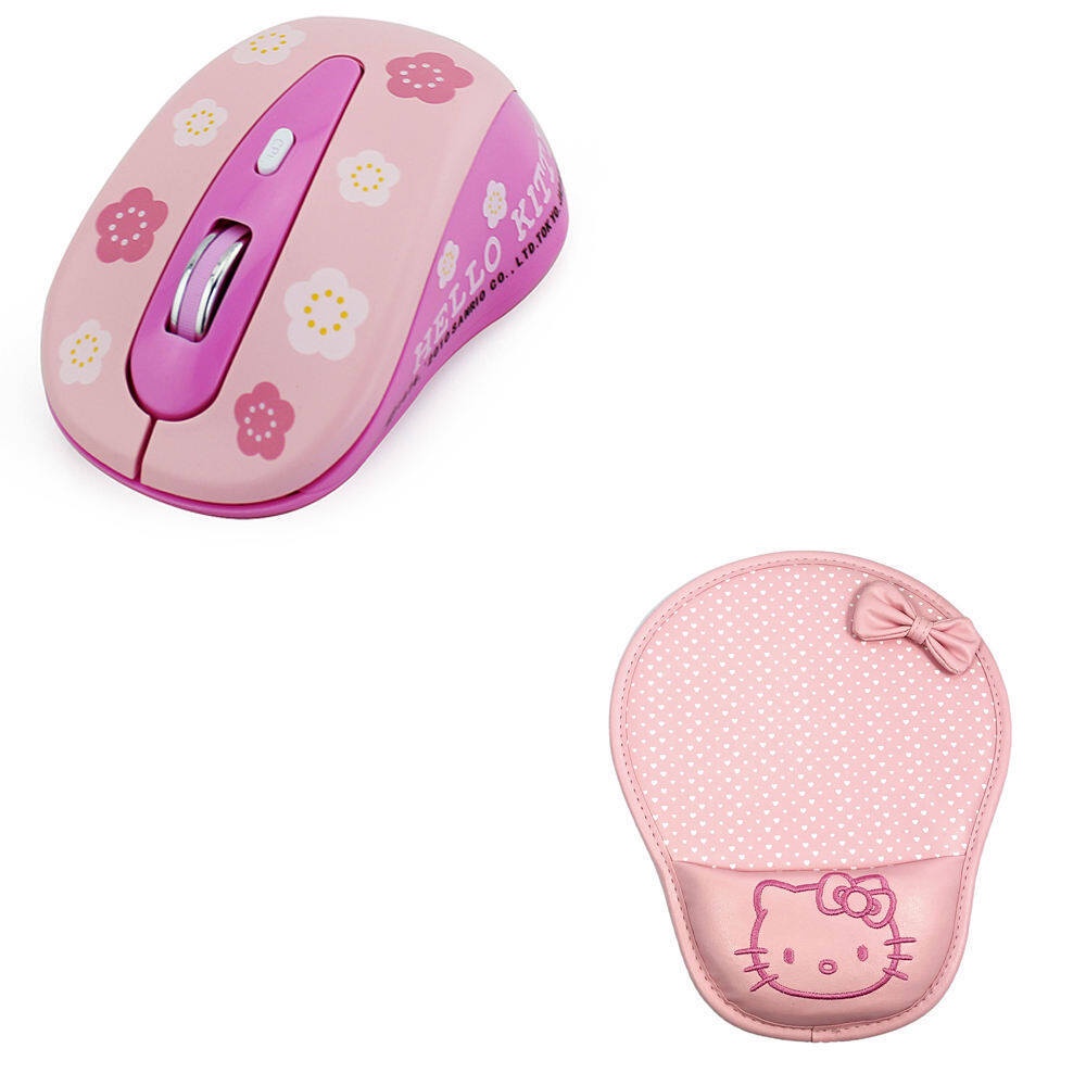 Ready Stock Cute Hello Kitty Pink Wireless Computer Mouse Mini Mouse 2 ...