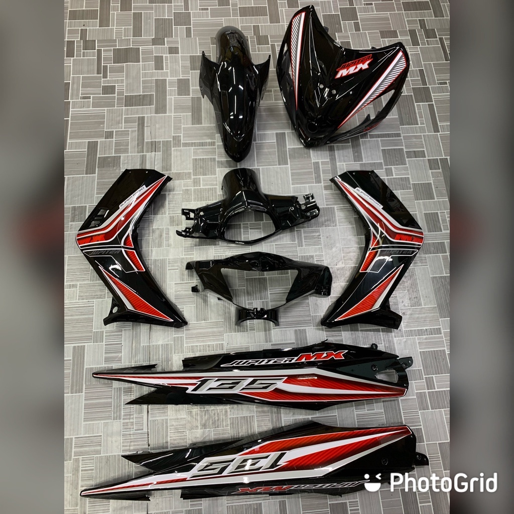 LC V1 BLACK JUPITER RED STICKER TANAM | Shopee Malaysia